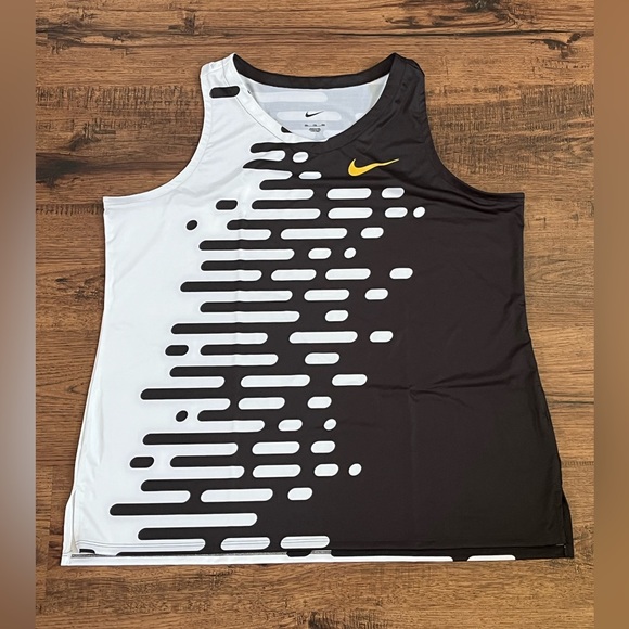 Nike | Tops | Nike Pro Elite Track Field Singlet Made In Usa Oreo Size ...